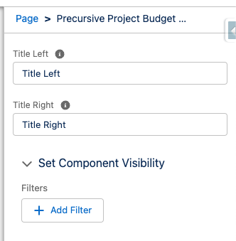 Budget Information: Setup and Configuration — Knowledge Base — Precursive