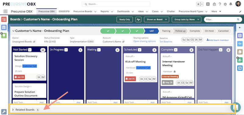 Create a Board Hierarchy — Knowledge Base — Precursive