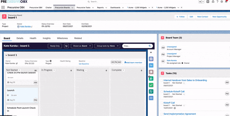 Tracking Milestone Timeline — Knowledge Base — Precursive