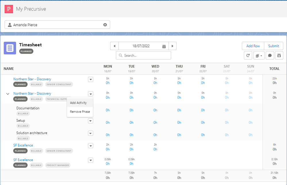 Logging Time — Knowledge Base — Precursive